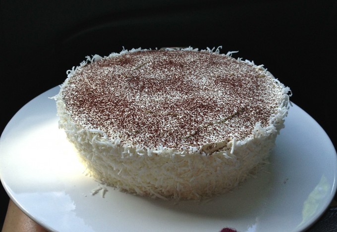 My favorite chocolate cake with coconut buttercream frosting • Ant & Anise